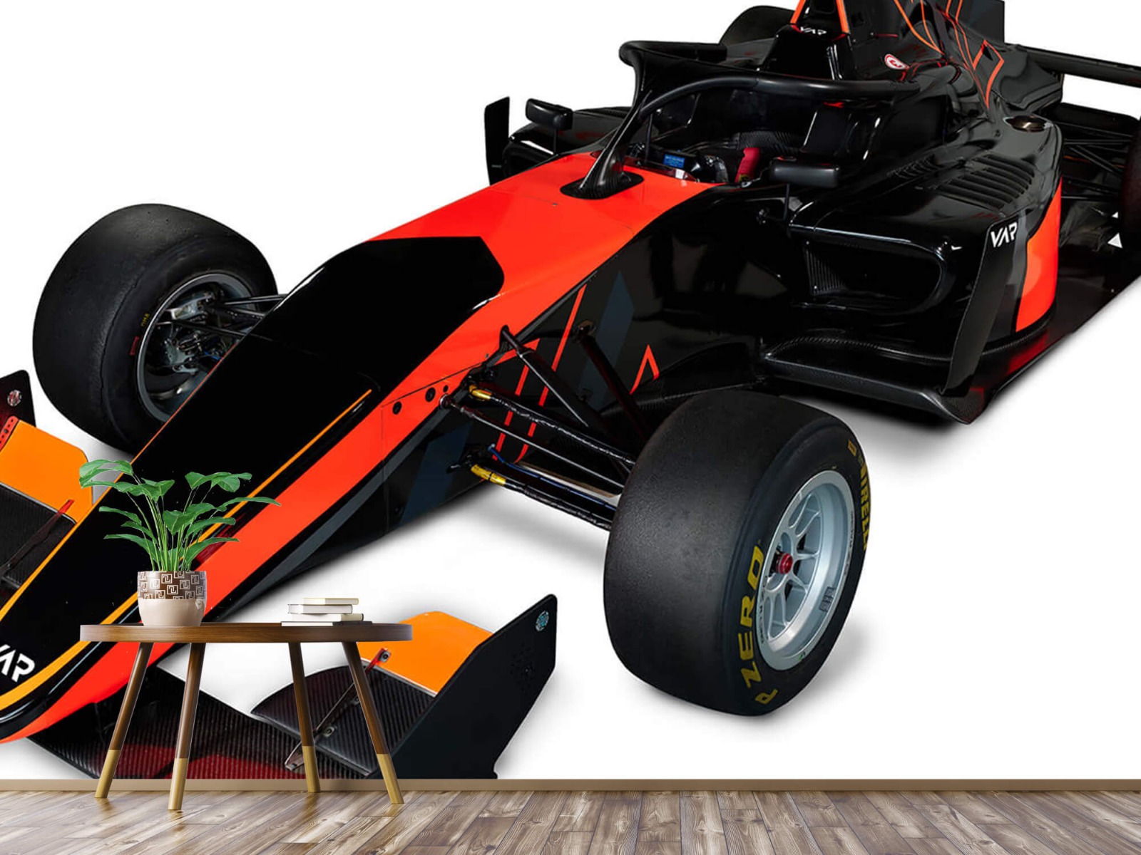 Formula 3 - Left front view, 3d - Fotobehang